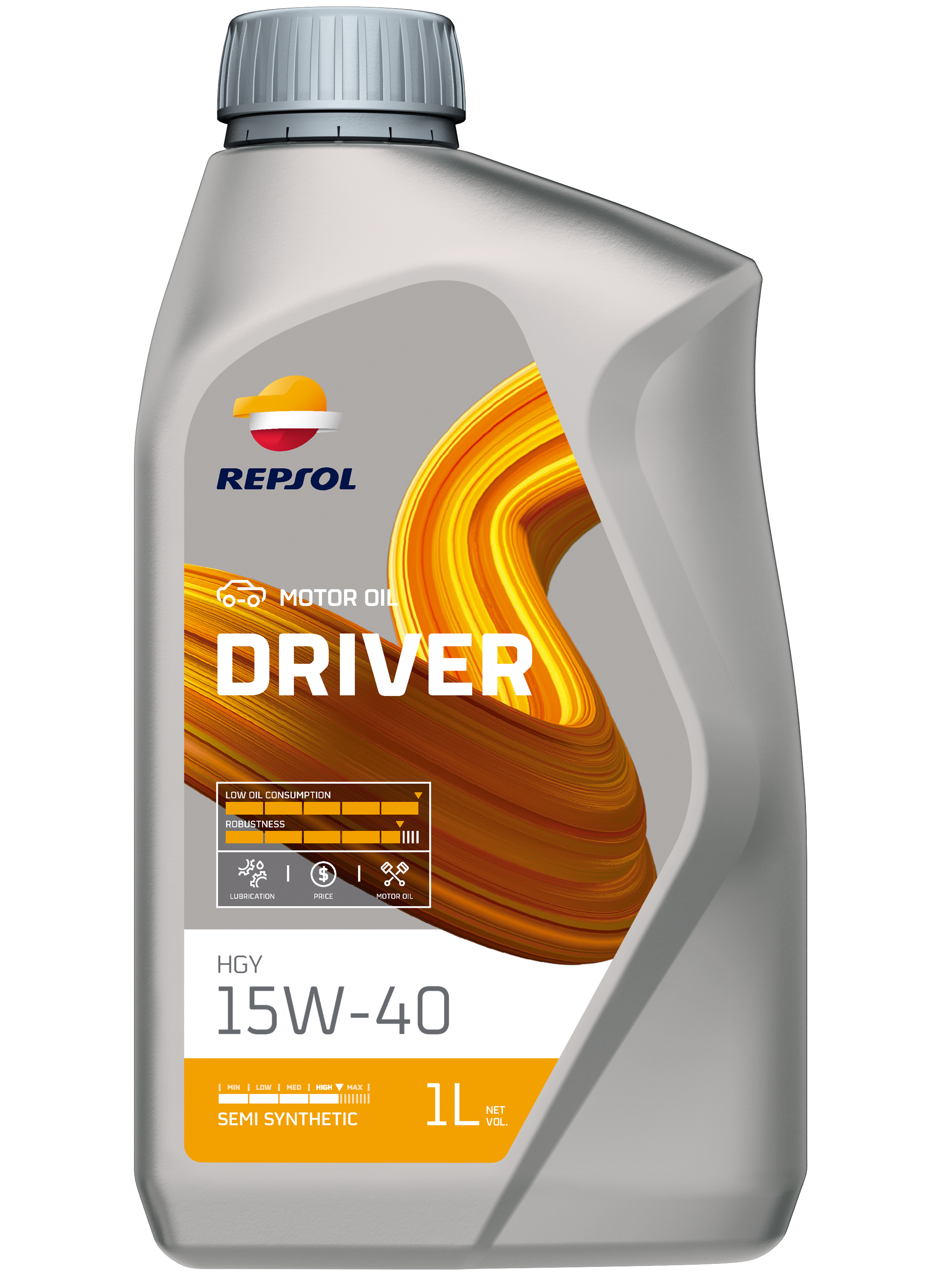 Lubricant oil: DRIVER HGY 15W-40 | Repsol