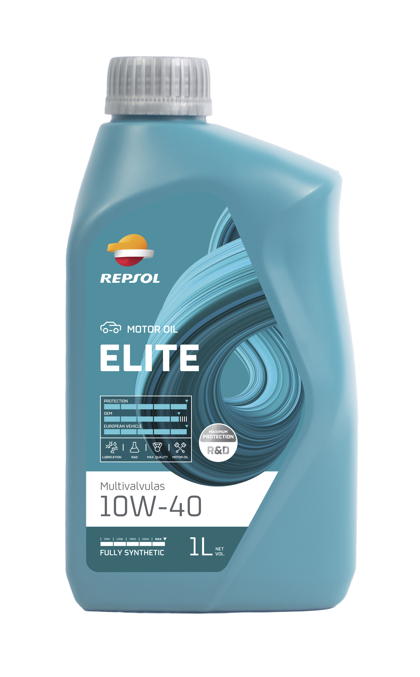 Aceite lubricante: ELITE MULTIVALVULAS 10W-40 | Repsol